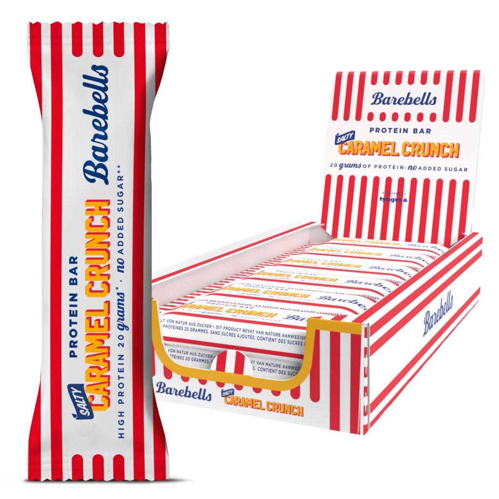 Barebells Salty Caramel Crunch Proteinriegel | Barebells
