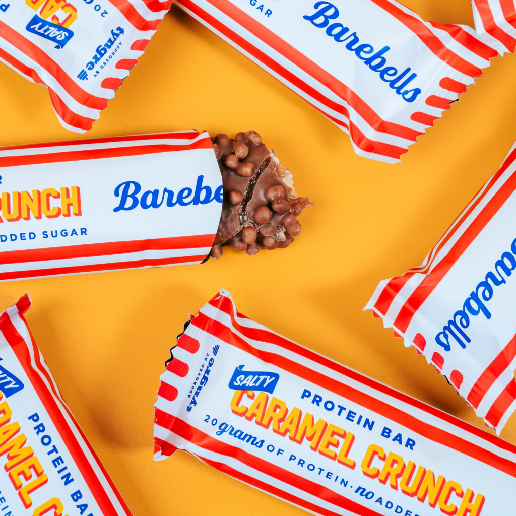 Barebells Salty Caramel Crunch Proteinriegel | Barebells